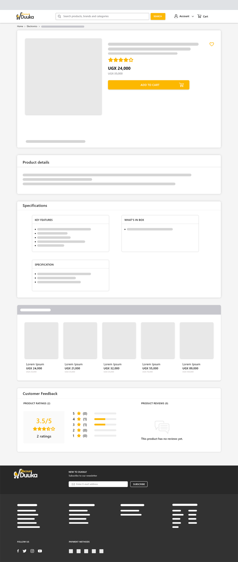 30 UI & UX Wireframe Examples for Businesses