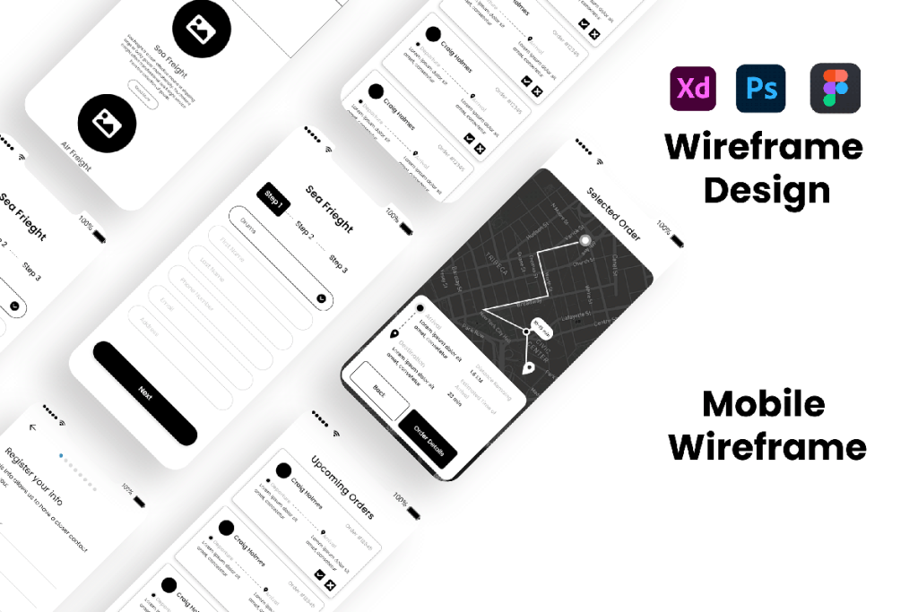 30 UI & UX Wireframe Examples for Businesses