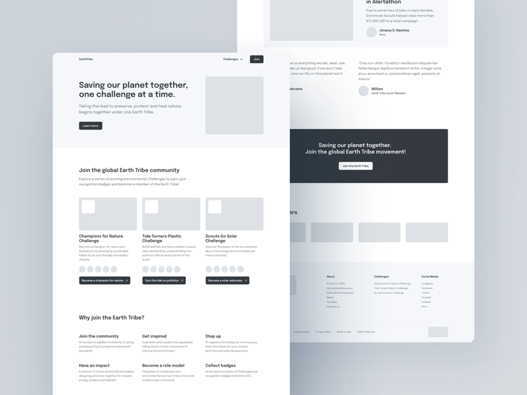 30 UI & UX Wireframe Examples for Businesses