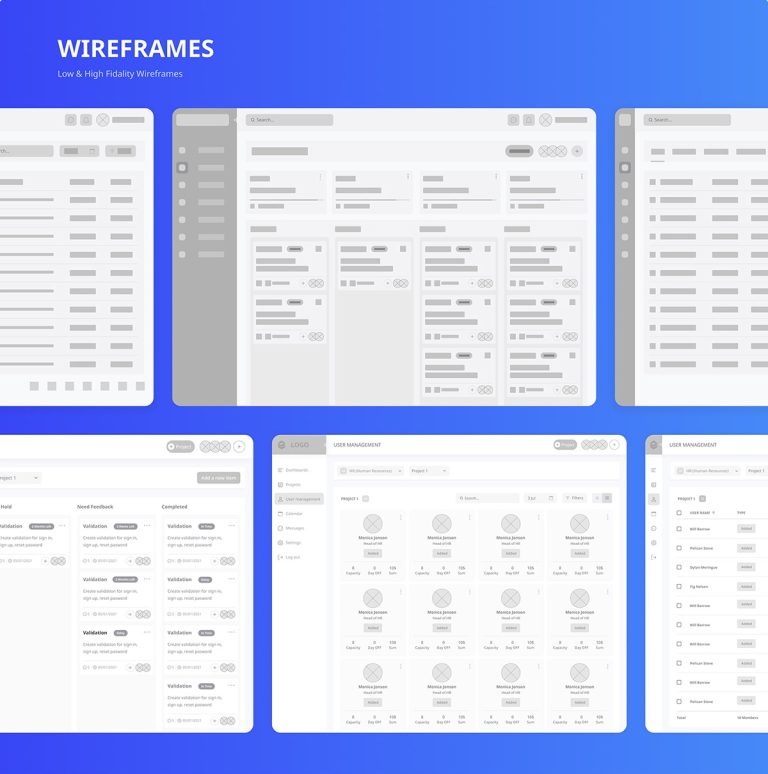 30 UI & UX Wireframe Examples for Businesses