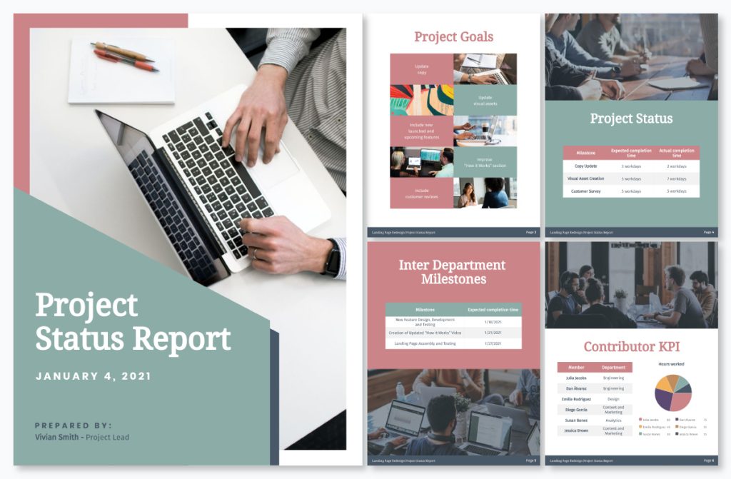 How to Write a Project Status Report (Templates & Tips)