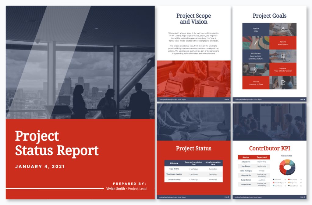 How to Write a Project Status Report (Templates & Tips)