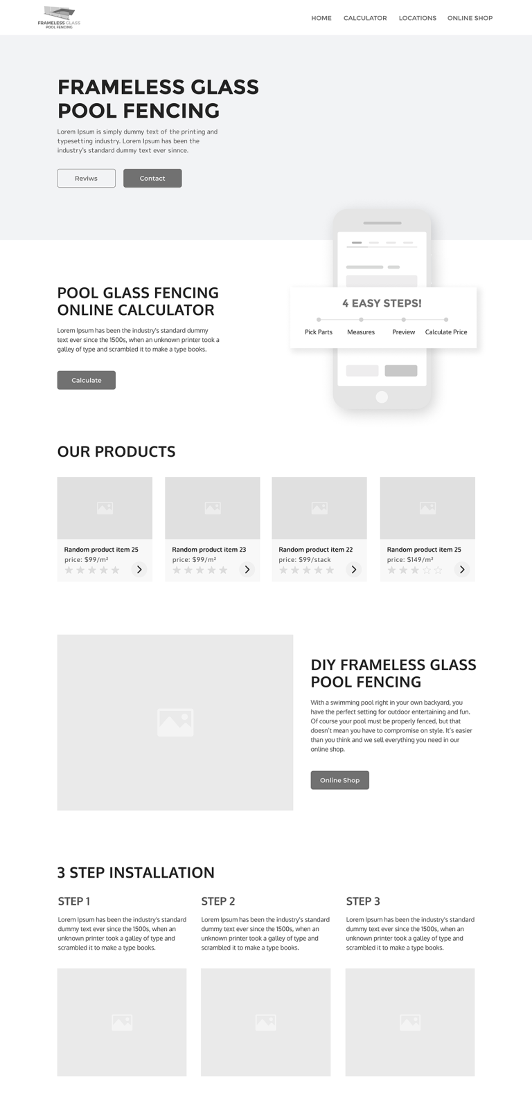 30 UI & UX Wireframe Examples for Businesses
