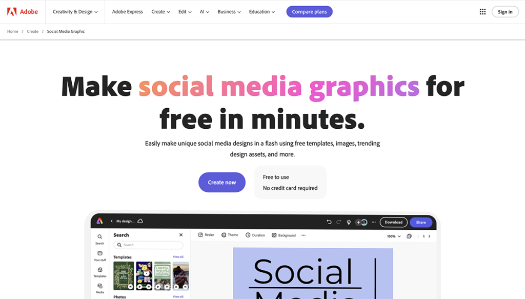 Canva vs. Adobe Express vs. Visme: Which One Is Better? (Comparison Guide)