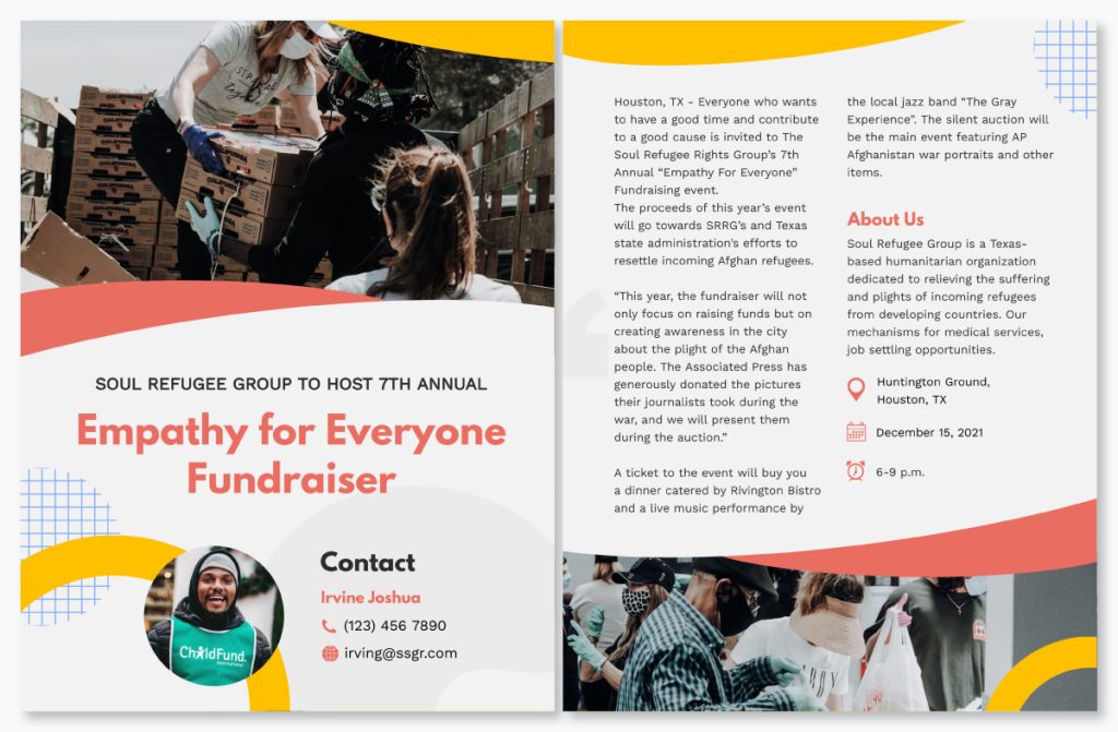 Comunicado de imprensa: 28 modelos para você usar | Visme