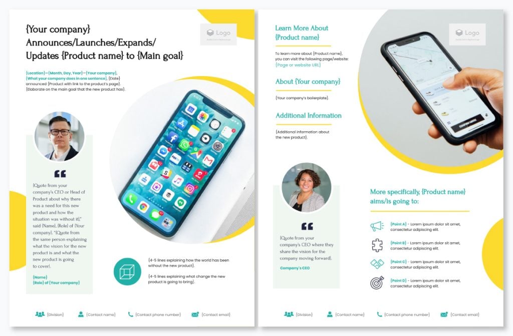 28 Press Release Templates to Use for Your Next Promotion