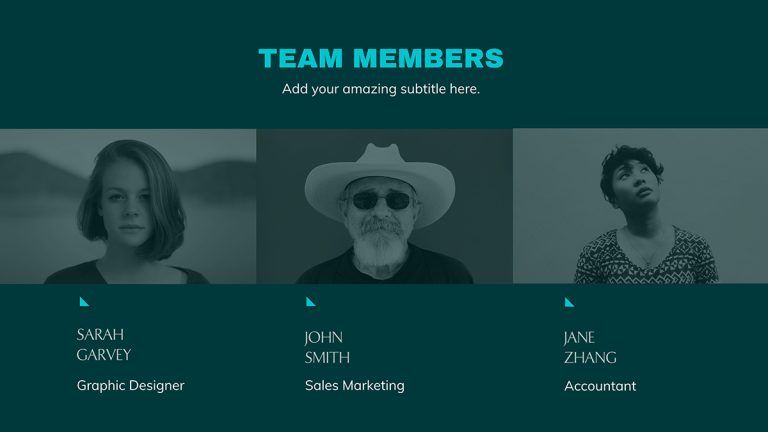 50+ Meet Our Team Templates for Your Presentations