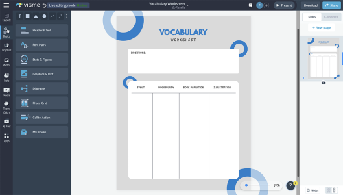 How to Make Interactive Worksheets for Online Activities