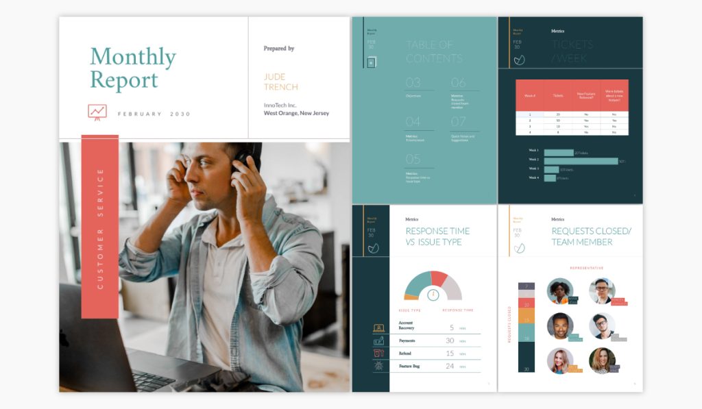 44 Modelos de relatório profissionais para negócios (2024)