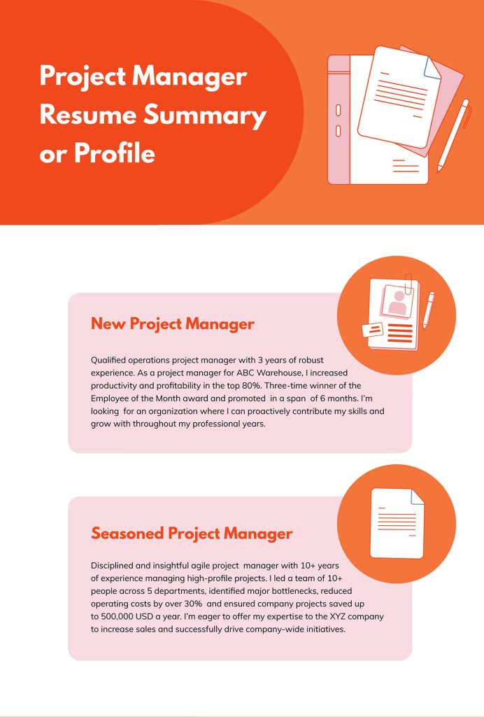 10+ Winning Project Management Resume Templates & Best Practices