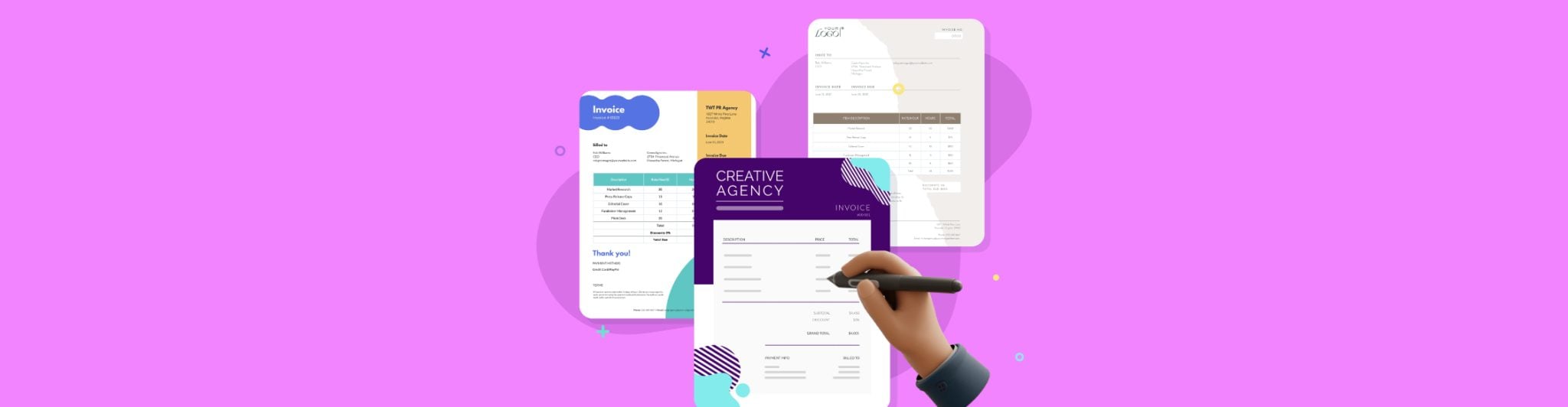 14 Sleek Consulting Invoice Templates for Every Project