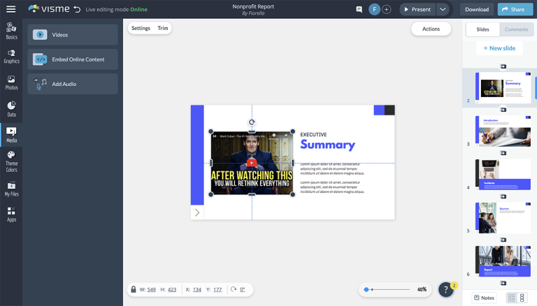 How to Embed a Video in PowerPoint, and Google Slides & Visme