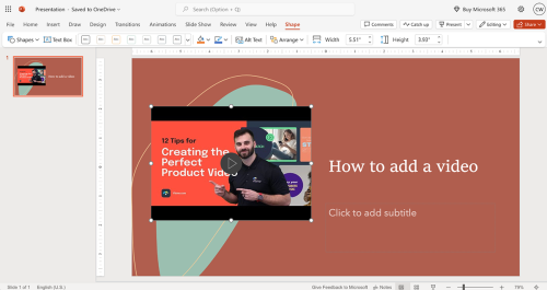How to Insert a Video Into PowerPoint & Best Practices to Help You
