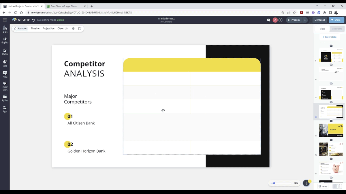 How to Create & Present a Competition Slide for Your Pitch Deck
