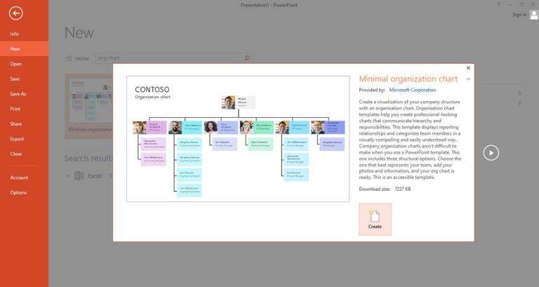How to Create an Org Chart in PowerPoint & Visme [Including Templates]