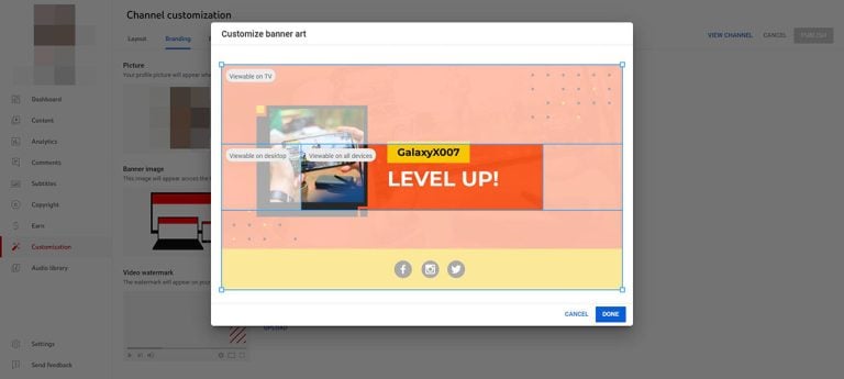 How to Find the Right YouTube Banner Size, Format, Ratios & More
