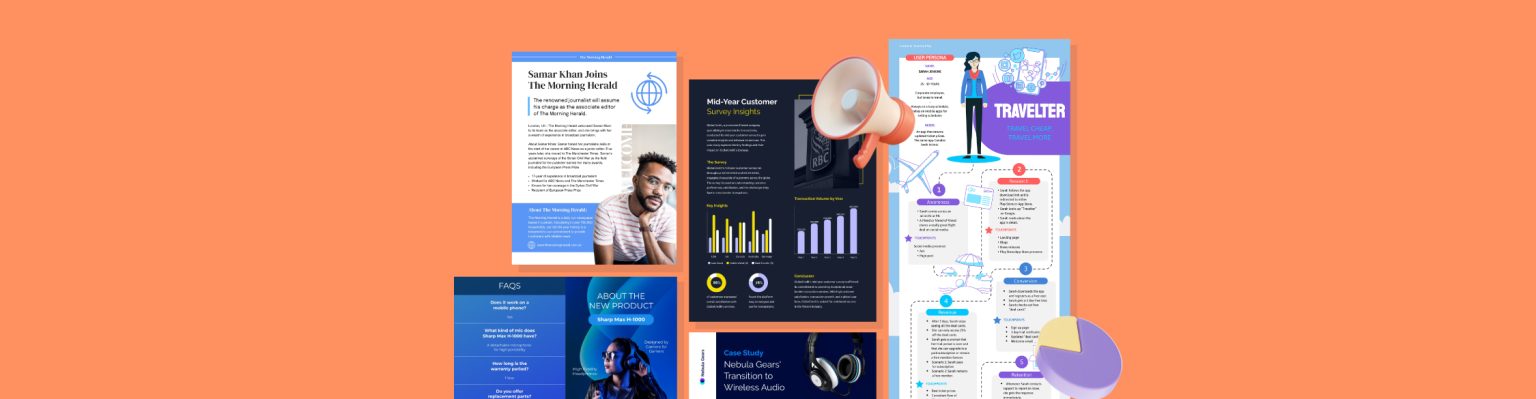 18 Beautiful Marketing One Pager Templates to Add to Your Marketing Funnel