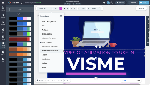 How to Create Animated Infographics With Visme [Guide]