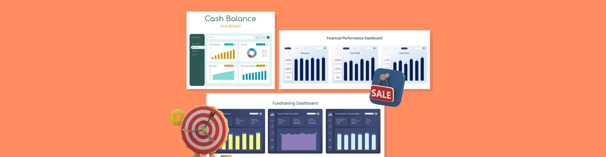 11 Best Financial Dashboards to Track Sales, KPIs & Metrics