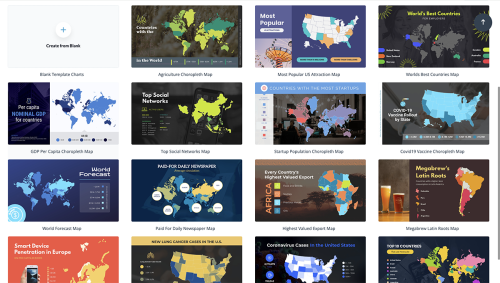 How to Make an Interactive Map with Visme