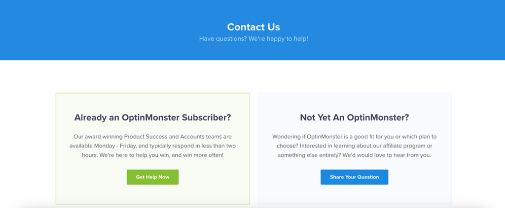 14 Contact Us Page Examples & Best Practices to Use