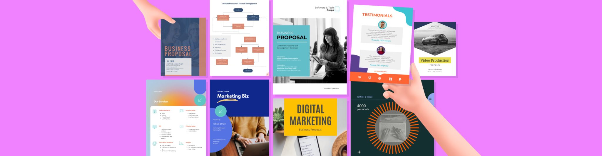 20 Best Business Proposal Examples & Templates to Use