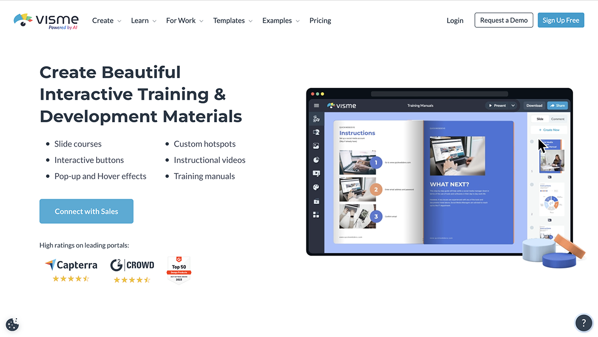 Best eLearning Authoring Tools for 2025 | Visme