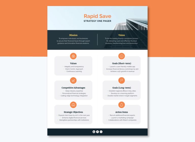 18 Stunning One-Pager Templates & How to Create One