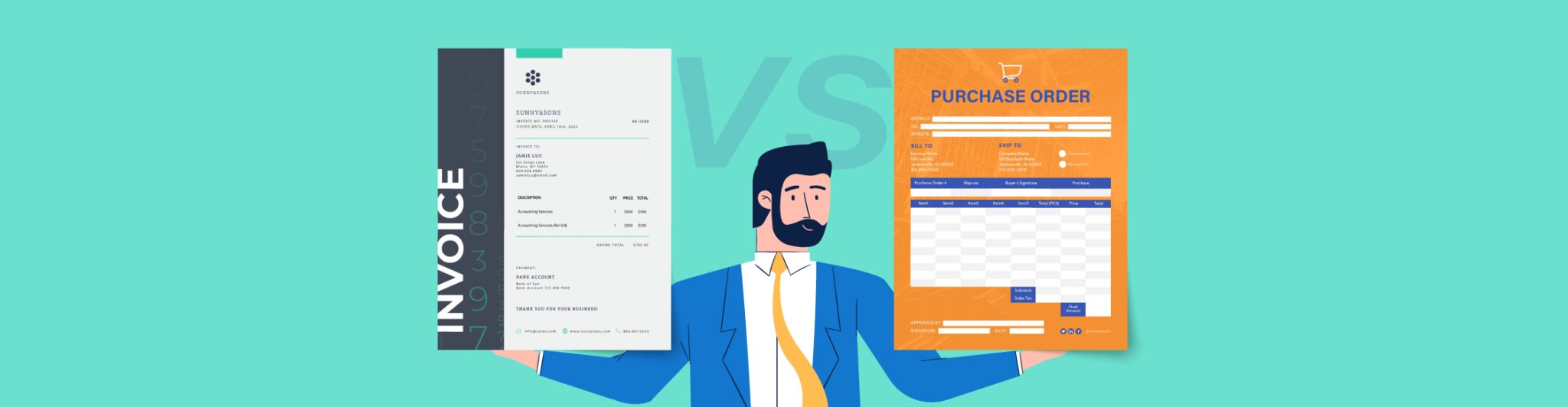 Purchase Order vs Invoice: Key Differences & Templates
