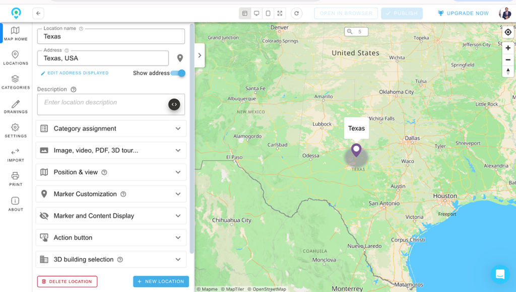 How to Make an Interactive Map with Visme