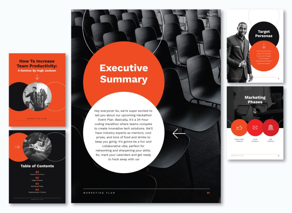 12 Must-Have Executive Summary Templates | Visme
