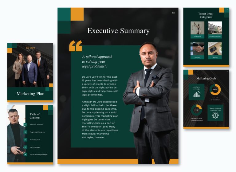12 Must-Have Executive Summary Templates | Visme