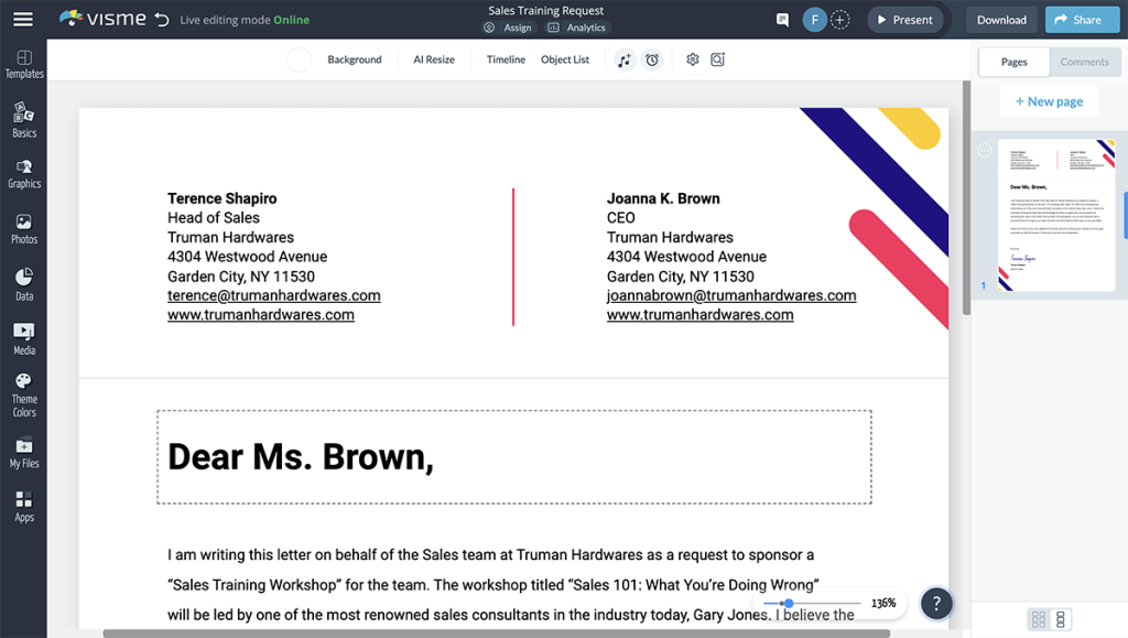 How to Write Outstanding Business Letter for Various Purposes
