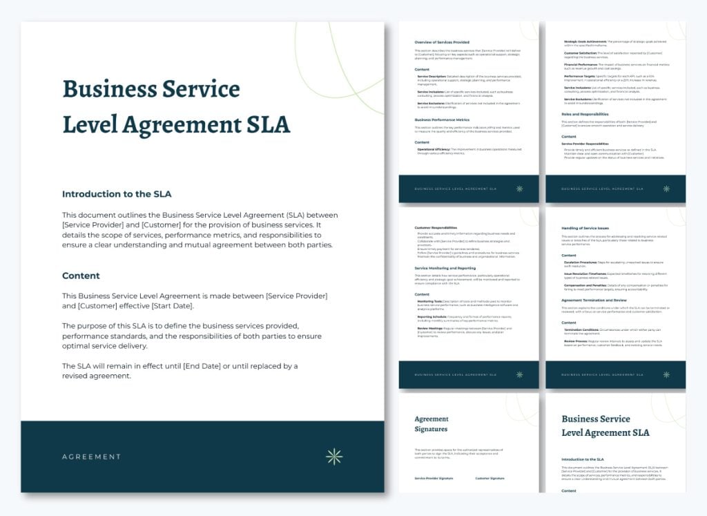 A Complete Guide to Service Level Agreement (SLA) + Template