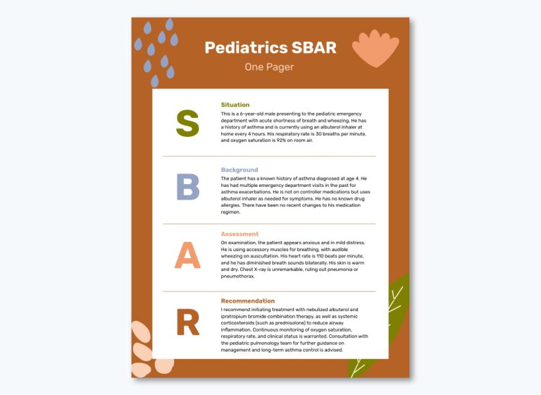 11 SBAR Templates for Effective Communication: How to Use Them + Top Tips