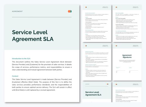 A Complete Guide to Service Level Agreement (SLA) + Template