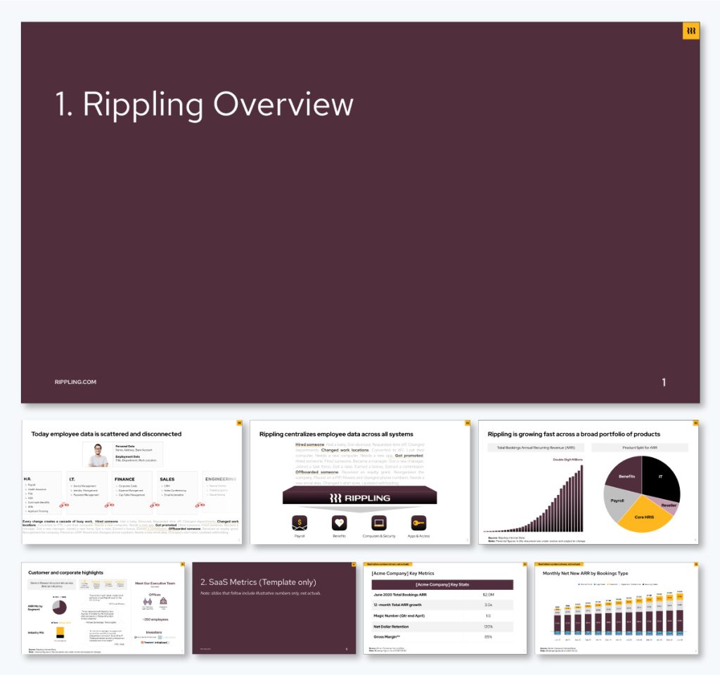 15 Successful Startup Pitch Deck Examples, Tips & Templates