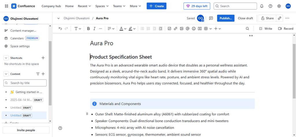 How to Write a Product Spec Sheet [Including Templates]
