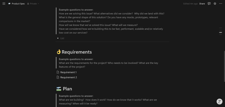 How to Write a Product Spec Sheet [Including Templates]