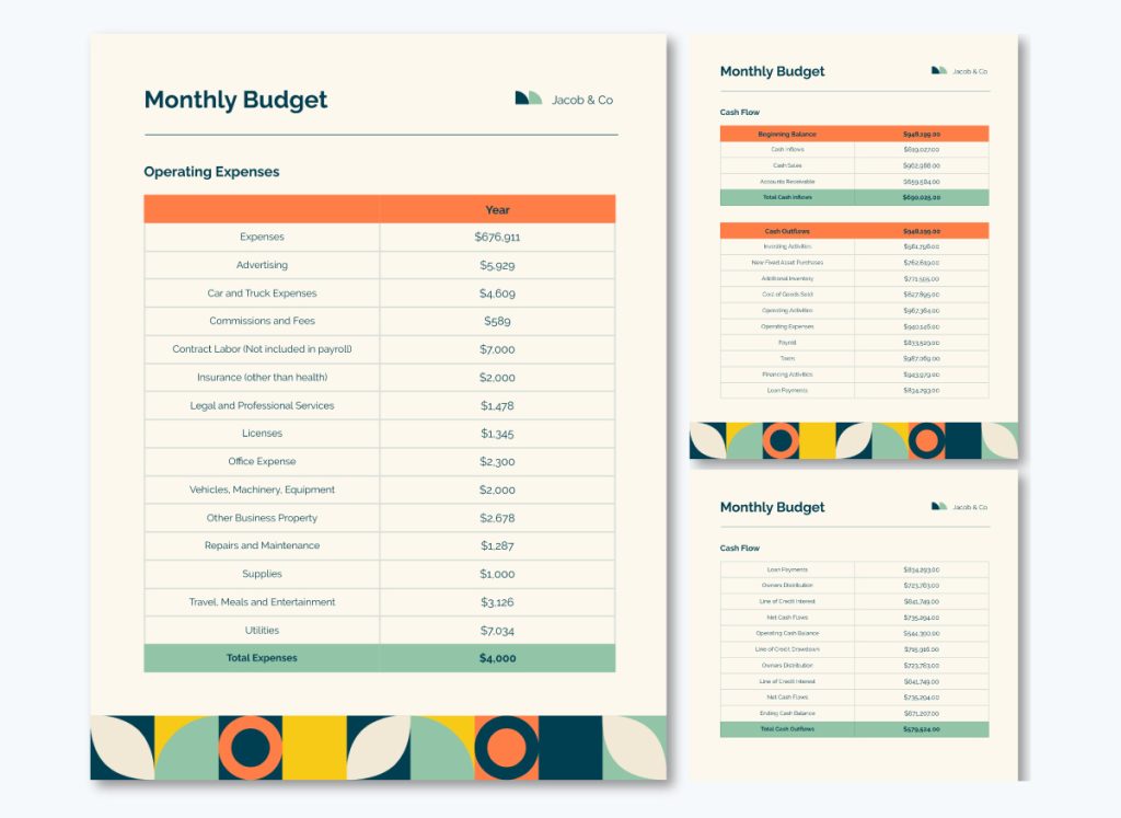 14 Customizable Monthly Budget Templates To Make Your Own