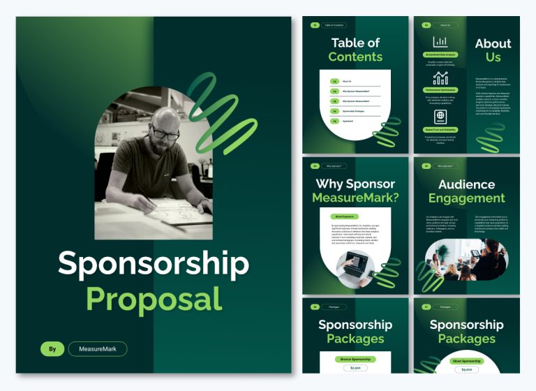 12 Impressive Sponsorship Proposal Templates + A Writing Guide