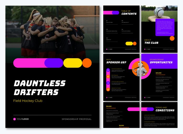 12 Impressive Sponsorship Proposal Templates + A Writing Guide