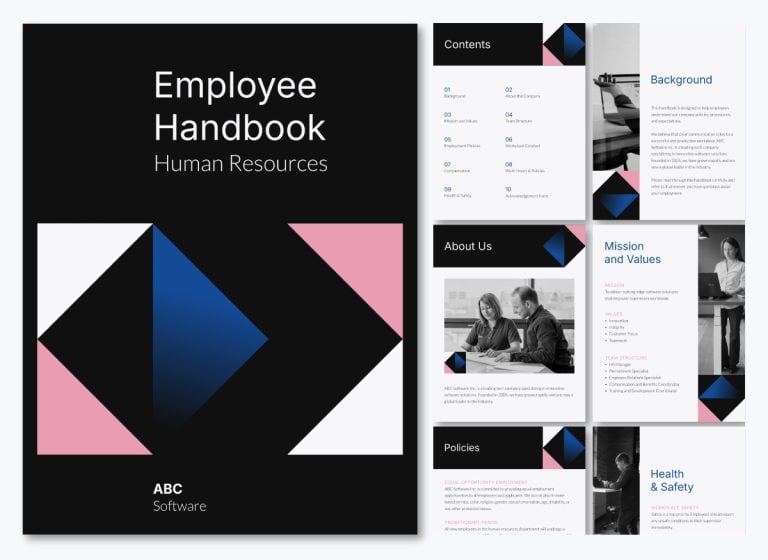 10 Company Handbook Templates & Real-Life Examples