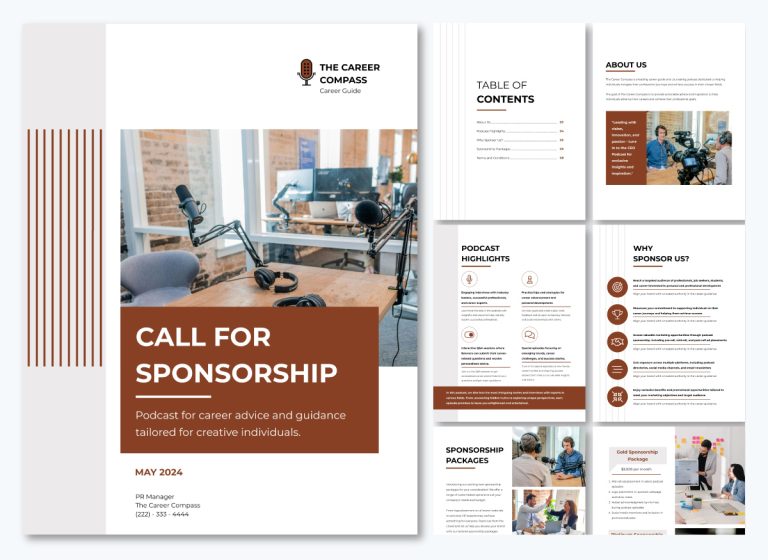 Proposition de sponsoring : 12 modèles + guide pour convaincre des sponsors