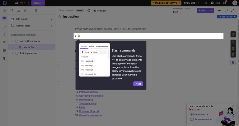How to Write a Great User Manual + Templates