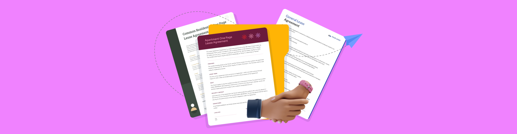 One Page Lease Agreement: How to Write It + Templates | Visme