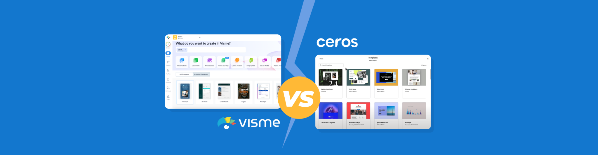 Best Ceros Alternative for 2025: Visme vs. Ceros Comparison Guide