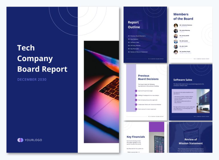 How to Write a Complete Board Report : Examples & Best Practices