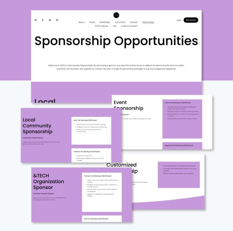 How to Build Strategic Sponsorship Levels With Examples