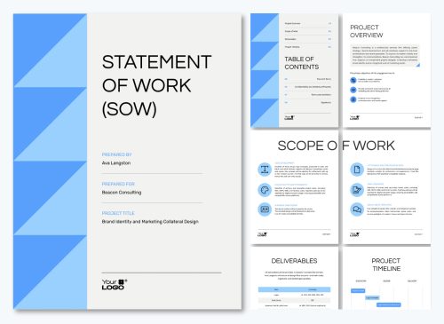 6 SOW Templates to Create a Statement of Work That Delivers
